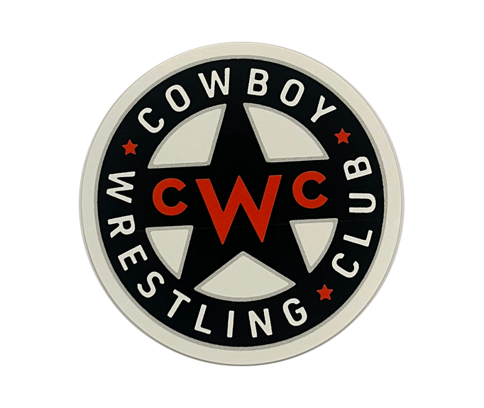 3" x 3" CWC Decal | Clothing & Merchandise | Shop | Cowboy Wrestling Club
